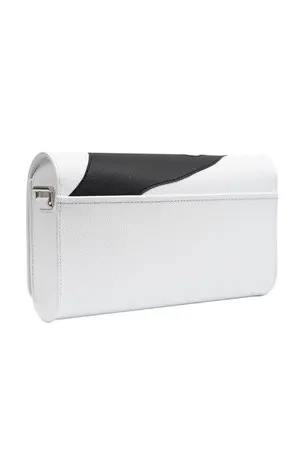 Perrin Prends Moi Xbody/clutch - White|black